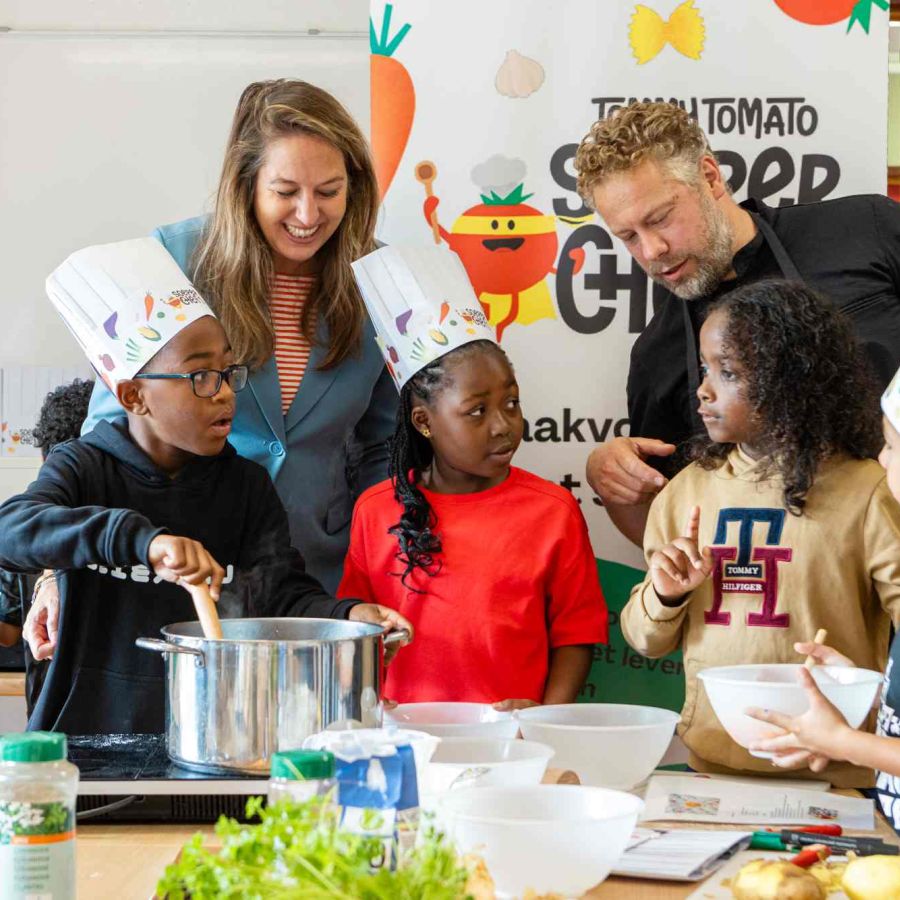 SoeperChefs: kookles op basisschool- TommyTomato